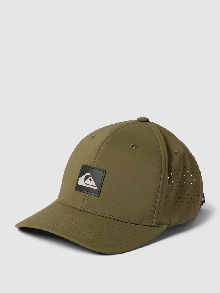 Quiksilver Base Cap mit Label-Patch Model 'ADAPTED' (oliv) online kaufen