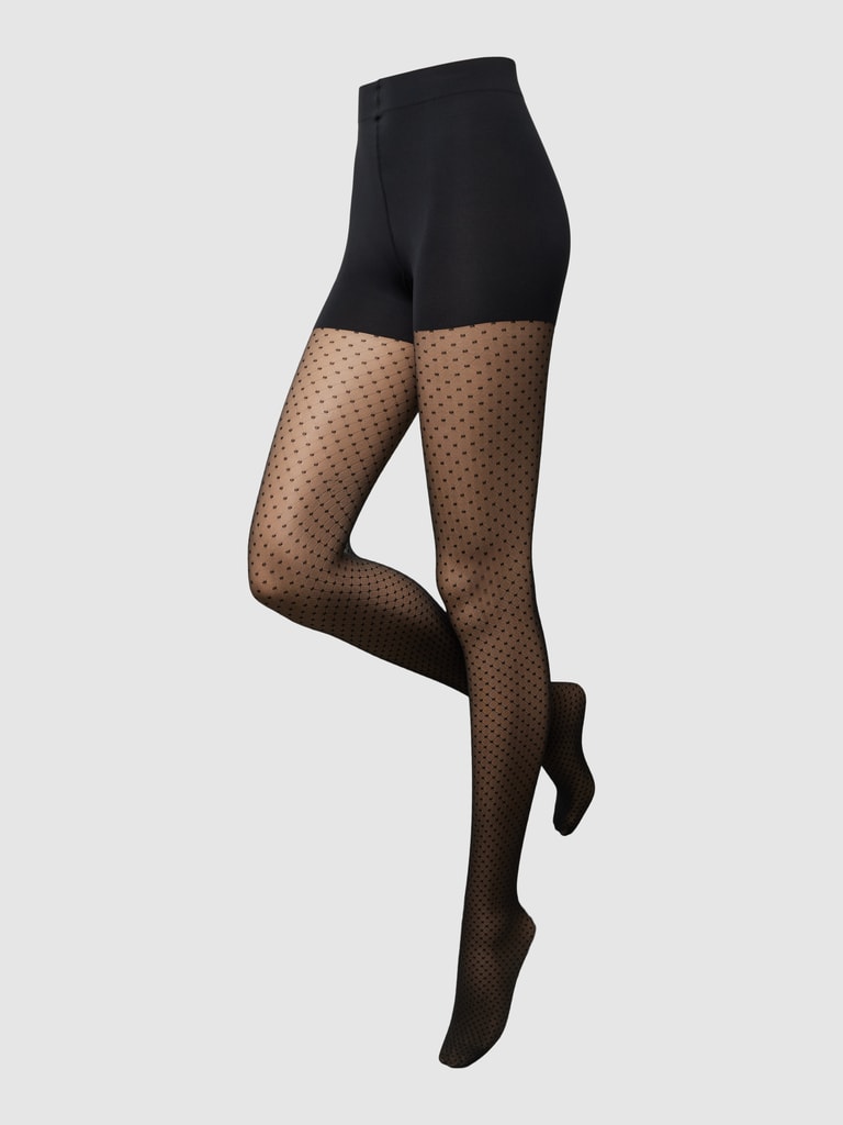 Wolford Strumpfhose mit Allover-Muster (black) online kaufen
