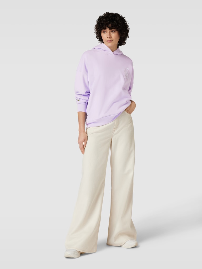 Armedangels Hoodie met labeldetail, model 'FRANCESCA' in lila online ...