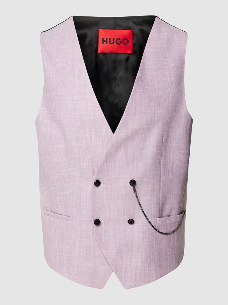 HUGO Gilet met sierketting in lila online kopen | P&C