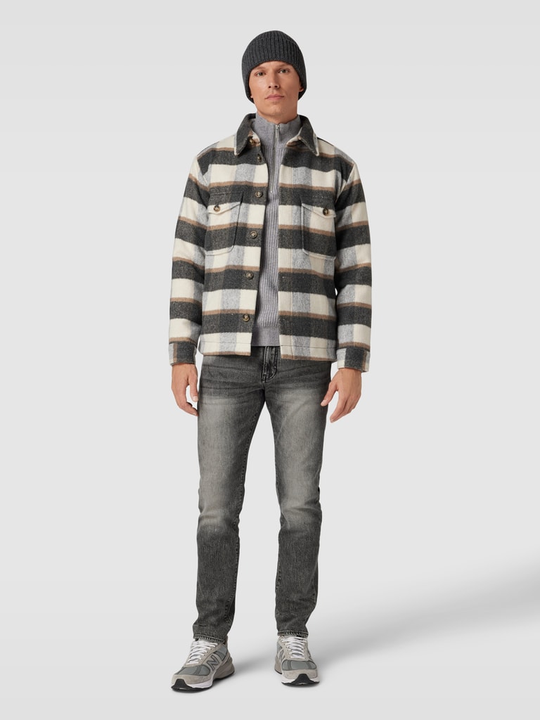 ARMANI EXCHANGE Slim Fit Jeans in unifarbenem Design (mittelgrau ...