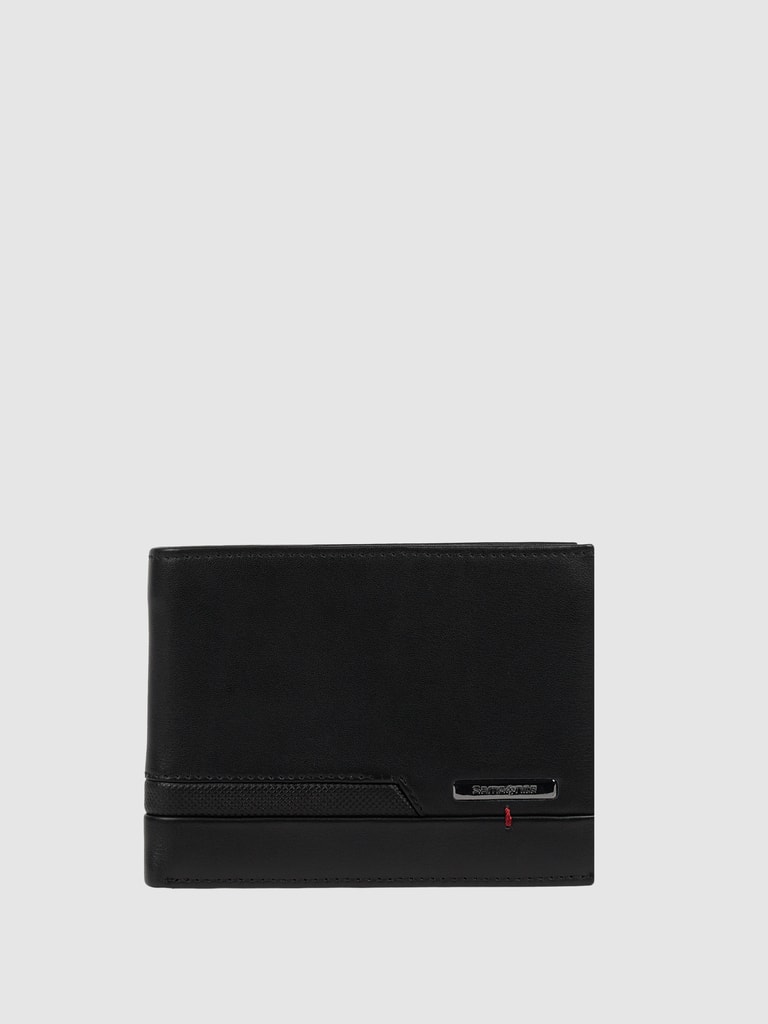 SAMSONITE Leren portemonnee - RFID-blocking in zwart online kopen | P&C