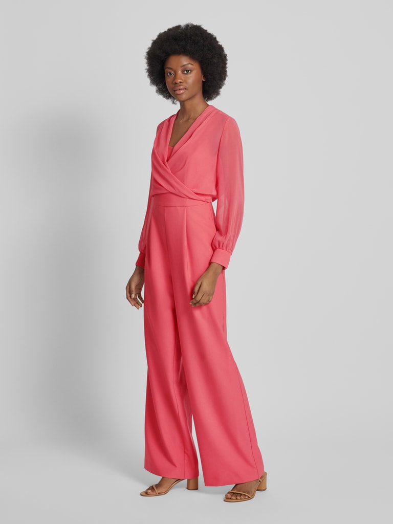 Vera Mont Jumpsuit in Wickel-Optik (lachs) online kaufen