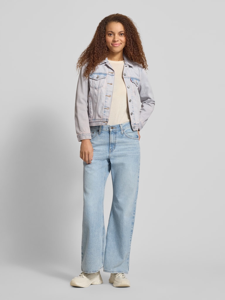 Levi's® Regular Fit Jeansjacke aus reiner Baumwolle Modell 'ORIGINAL ...