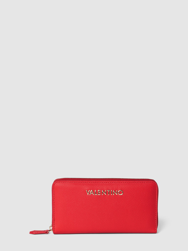 VALENTINO BAGS Portemonnaie mit Label-Detail Modell 'DIVINA' (rot ...
