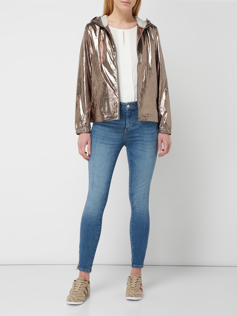 s.Oliver RED LABEL Jack in metallic look in goud gemêleerd online kopen ...