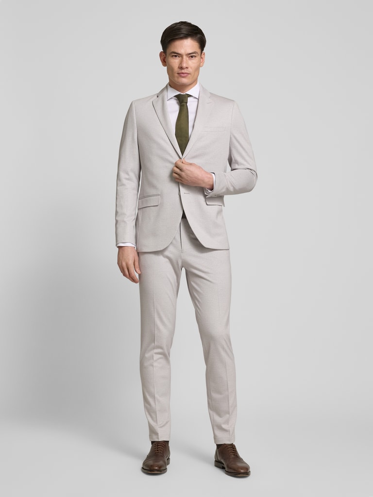 Matinique Colbert met paspelzak op de borst, model 'george' in beige ...