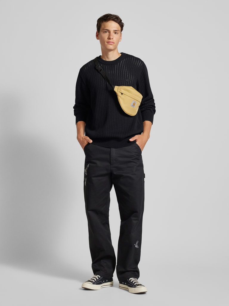 Kup online Carhartt Work In Progress Sweter z dzianiny z naszywką z ...