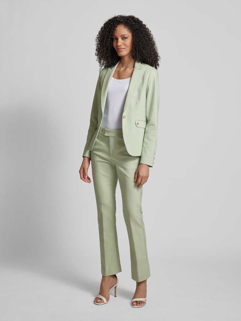 MOS MOSH Bootcut Stoffhose in unifarbenem Design Modell 'ELLEN NIGHT ...