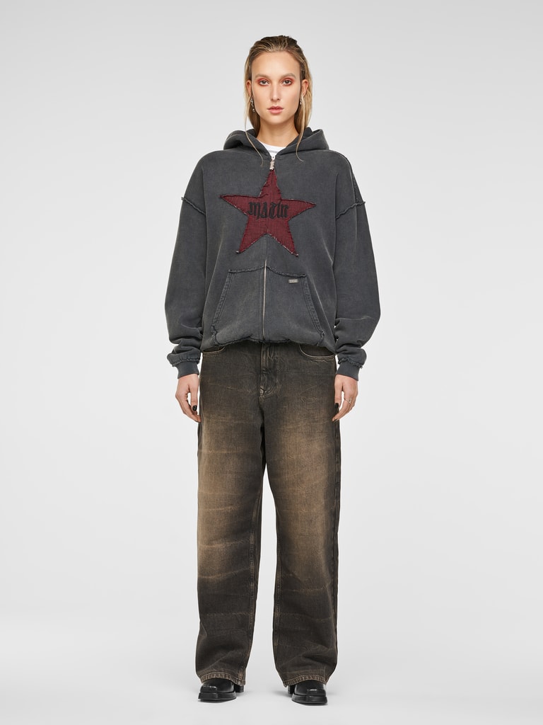 Review X MATW Relaxed Fit Jeans Modell 'MARBLE' - REVIEW X MATW (black ...