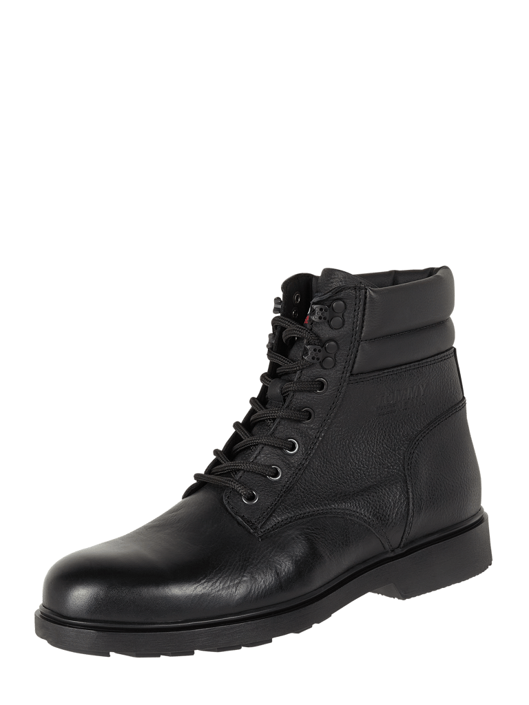 Tommy Jeans Boots aus Leder (black) online kaufen