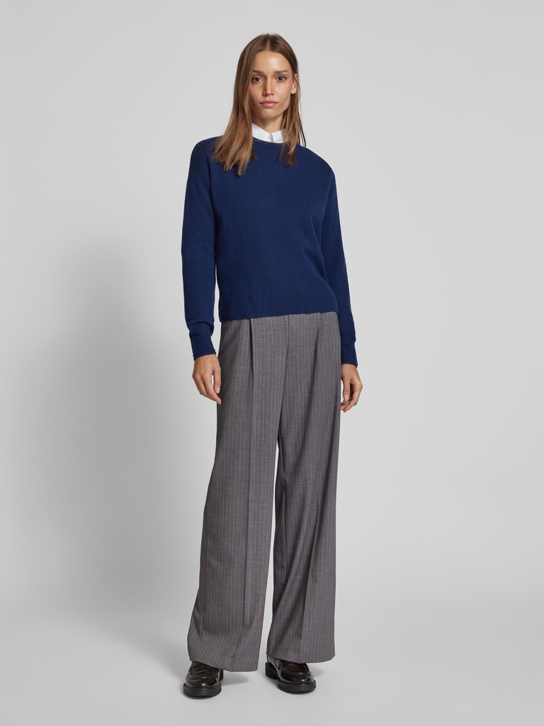 Mango Wide Leg Bundfaltenhose mit Gürtelschlaufen Modell 'BOWERY ...
