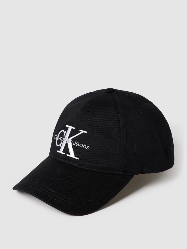 Calvin Klein Jeans Cap mit Label-Stitching Modell 'MONOGRAM CAP' (black ...
