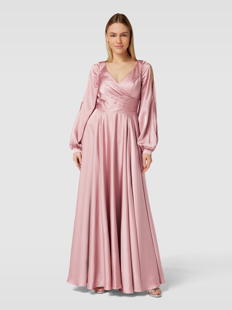 Mascara Abendkleid aus Satin (rose) online kaufen