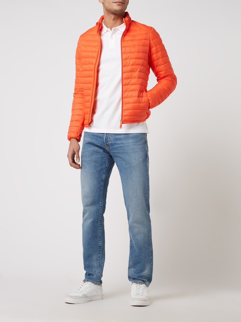 Kup online SAVE THE DUCK Kurtka pikowana ze stójką (czerwony)