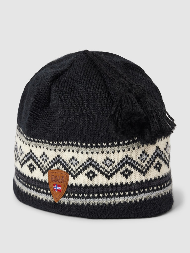 Dale of Norway Beanie mit Allover-Muster Modell 'VAIL' (black) online ...