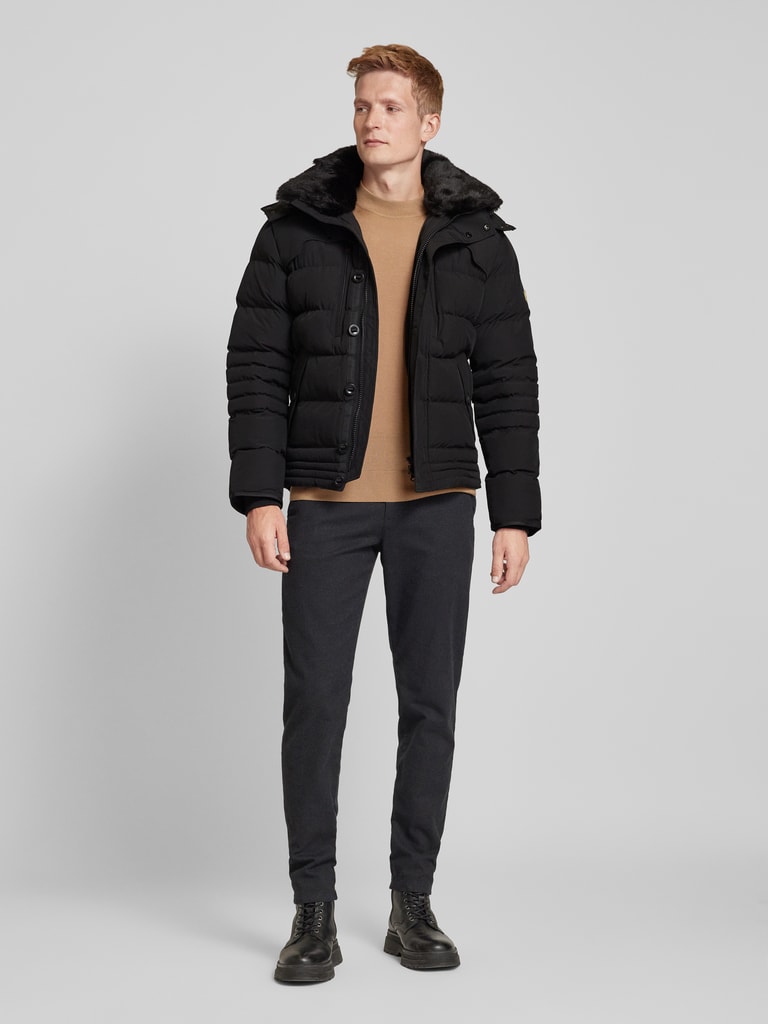 Wellensteyn Regular fit functioneel jack met dikke wattering, model 'STARSTREAM' in zwart online ...