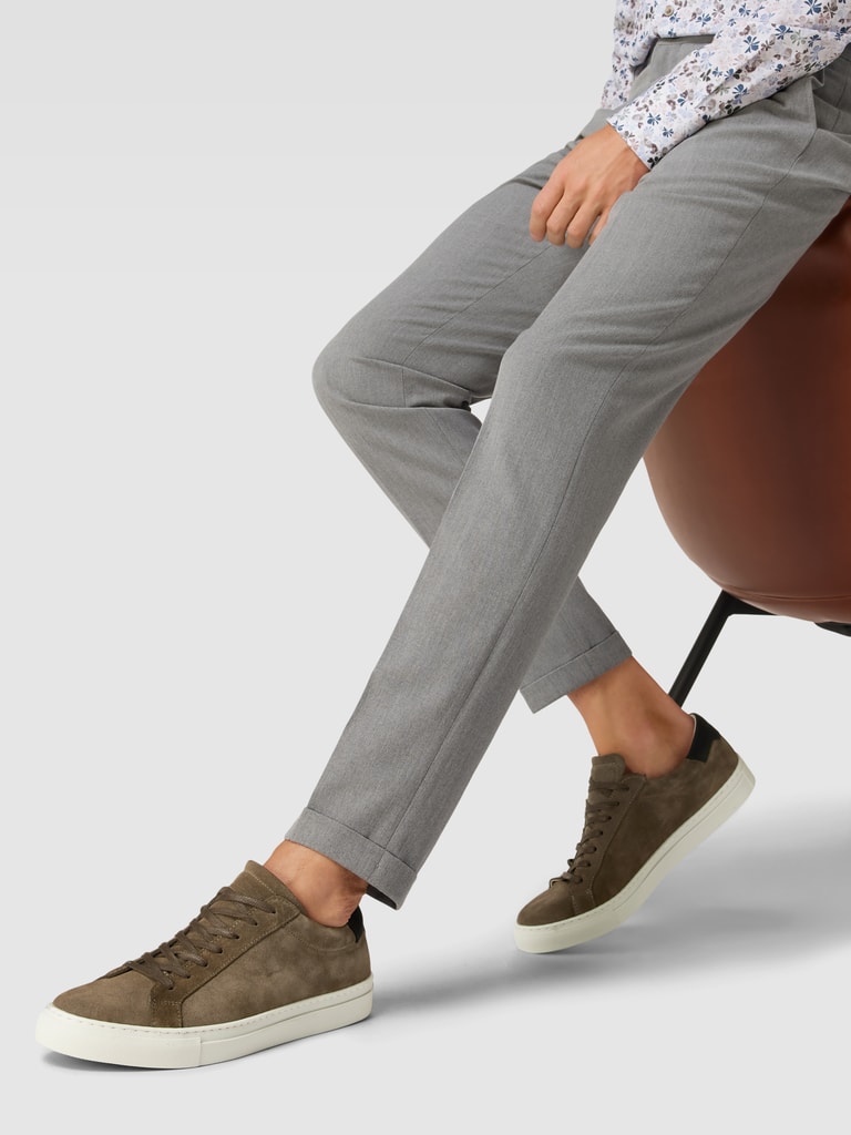 Jack & Jones Sneaker aus Leder Modell 'COREY' (anthrazit) online kaufen