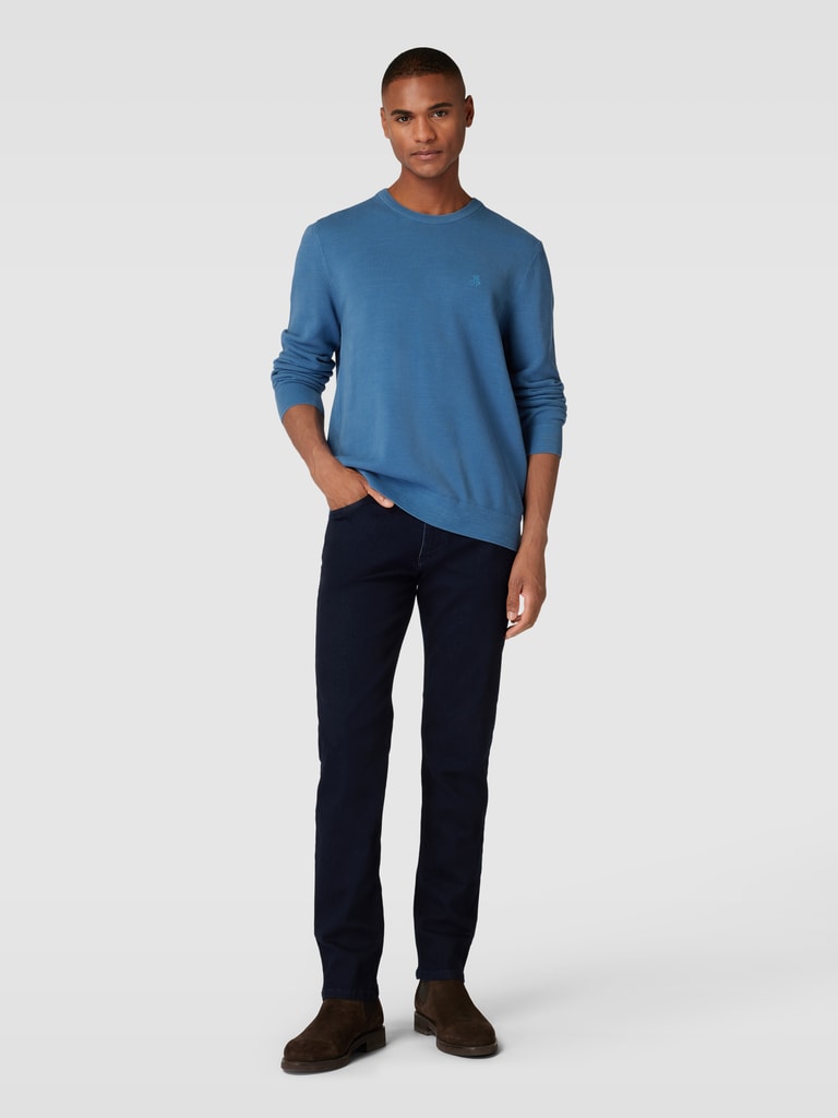 Christian Berg Men Rinsed Washed Jeans im 5-Pocket-Design (jeansblau ...