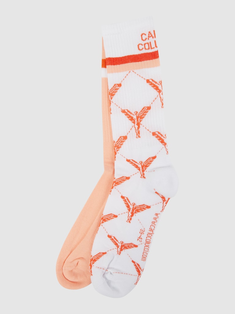 CARLO COLUCCI Socken mit Stretch-Anteil im 2er-Pack (lachs) online kaufen
