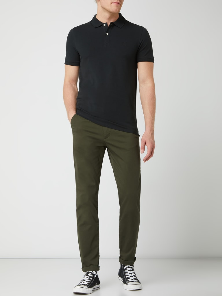 SELECTED HOMME Slim Fit Chino mit Bio-Baumwolle Modell 'Miles' (oliv ...