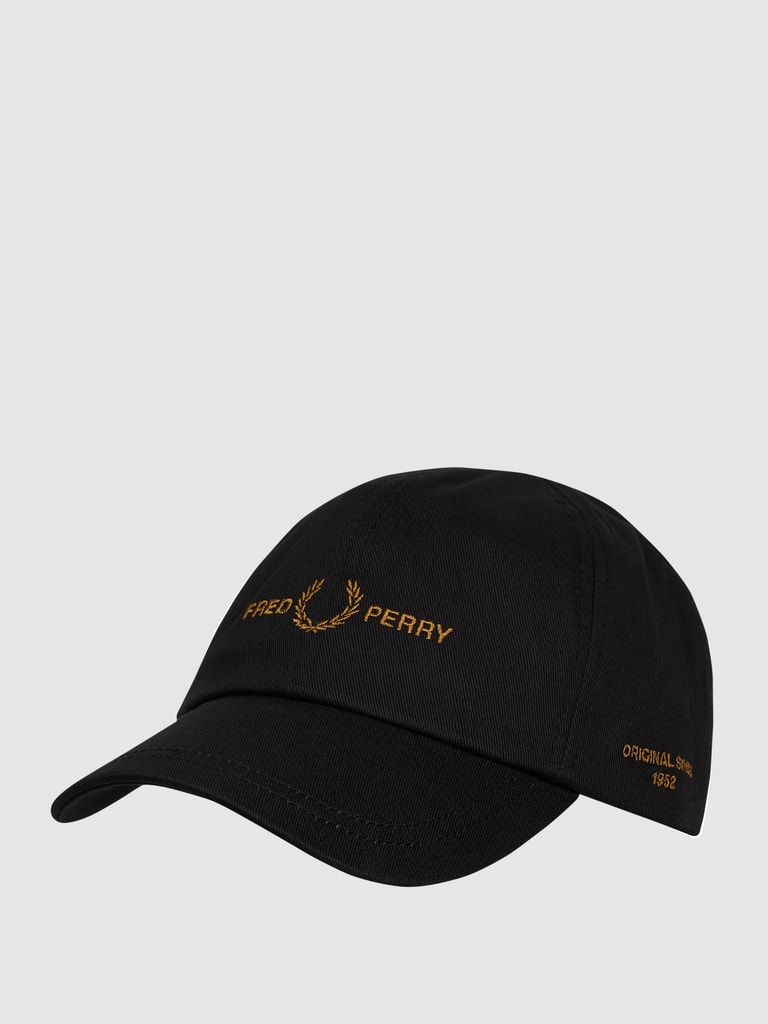 Fred Perry Cap aus Twill (black) online kaufen