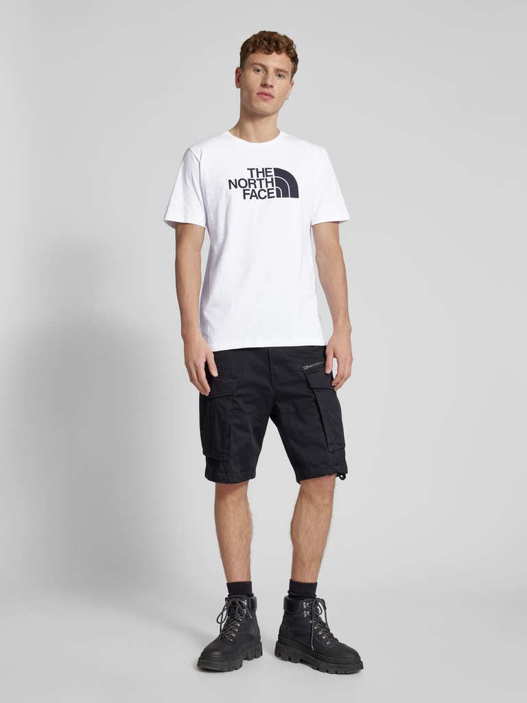 The North Face T-Shirt mit Label-Print Modell 'EASY' (weiss) online kaufen