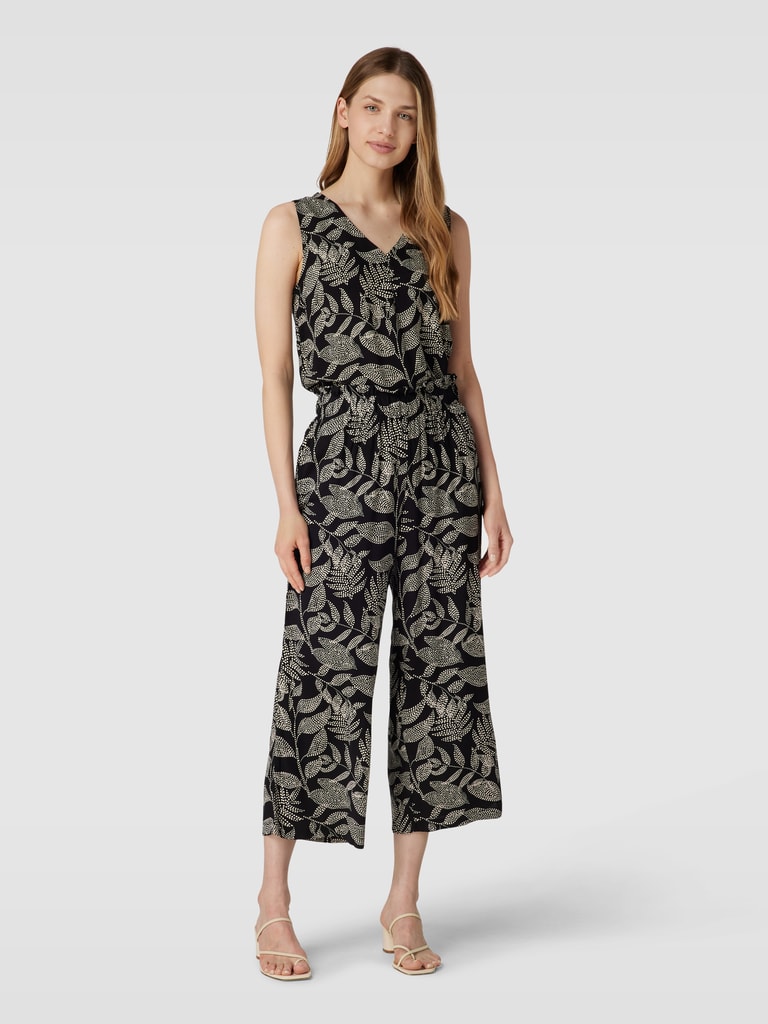 Fransa Stoffen broek met all-over motief, model 'Fun' in zwart online ...