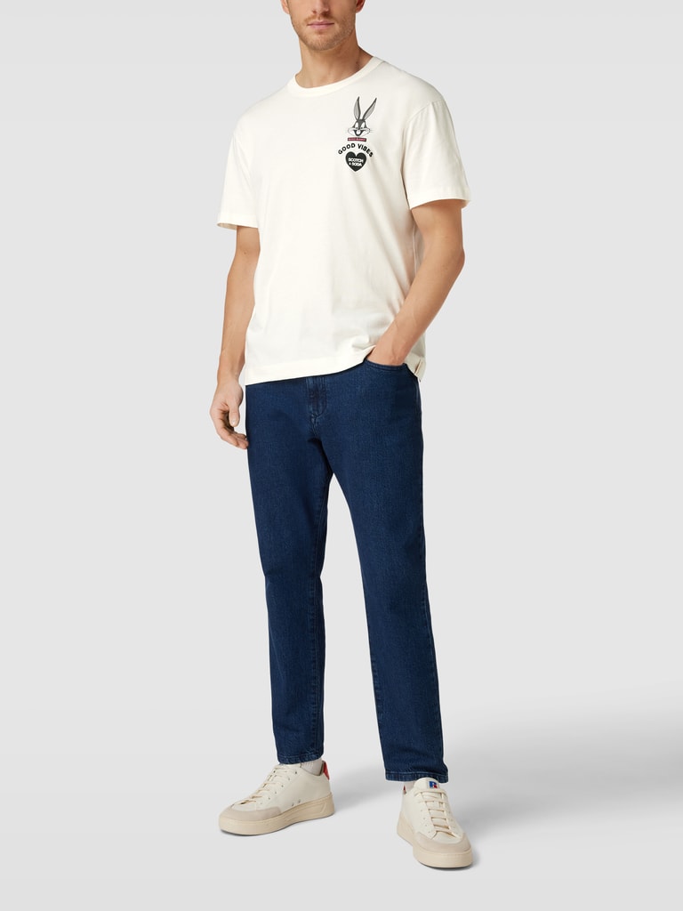 Scotch & Soda T-Shirt mit Looney Tunes®-Prints (weiss) online kaufen