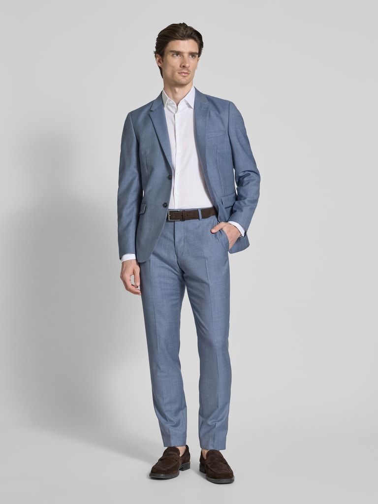 Jake*s Slim Fit Business-Hemd mit Knopfleiste (weiss) online kaufen