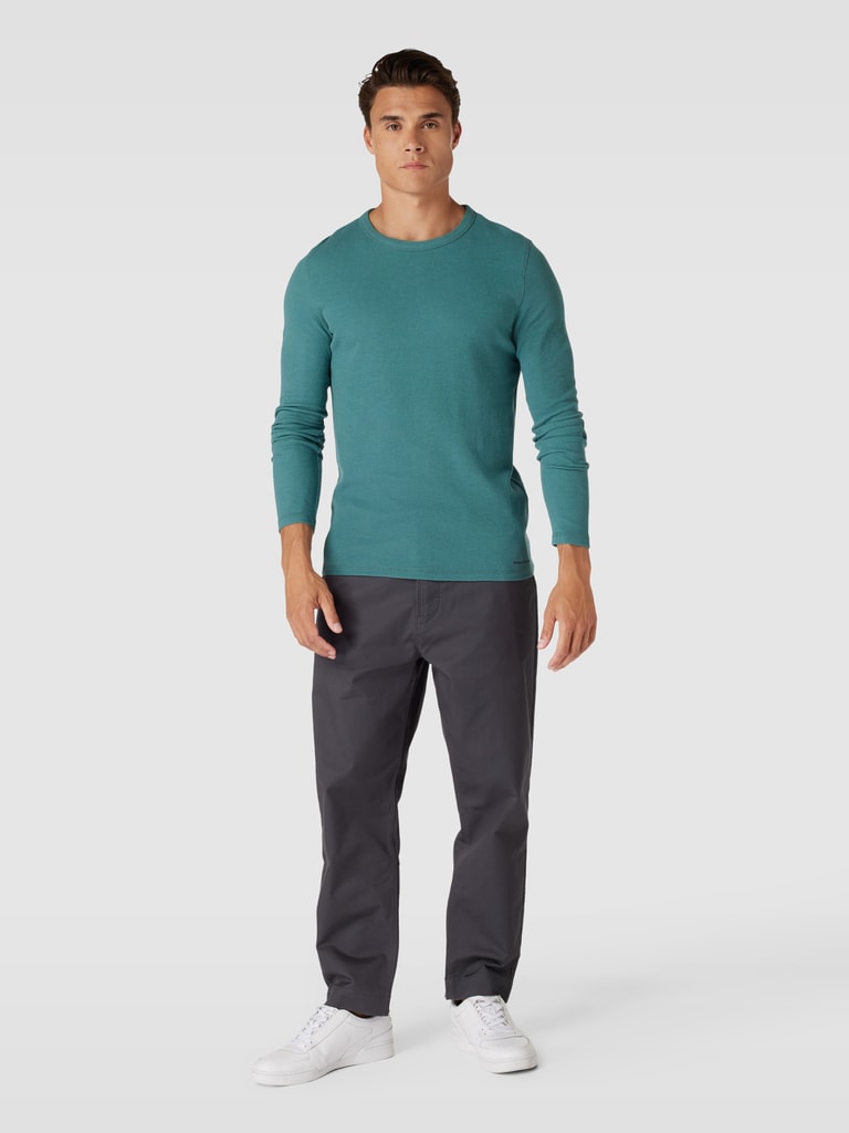 MCNEAL Longsleeve mit Label-Print (neon blau melange) online kaufen