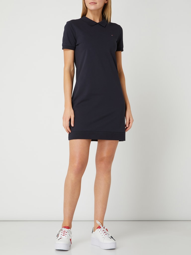 Tommy Hilfiger Polokleid mit Logo-Details Modell 'Khloe' (dunkelblau ...