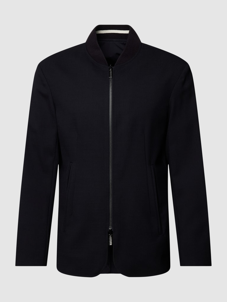 Emporio Armani Sakko mit Zweiwege-Reißverschluss (marine) online kaufen