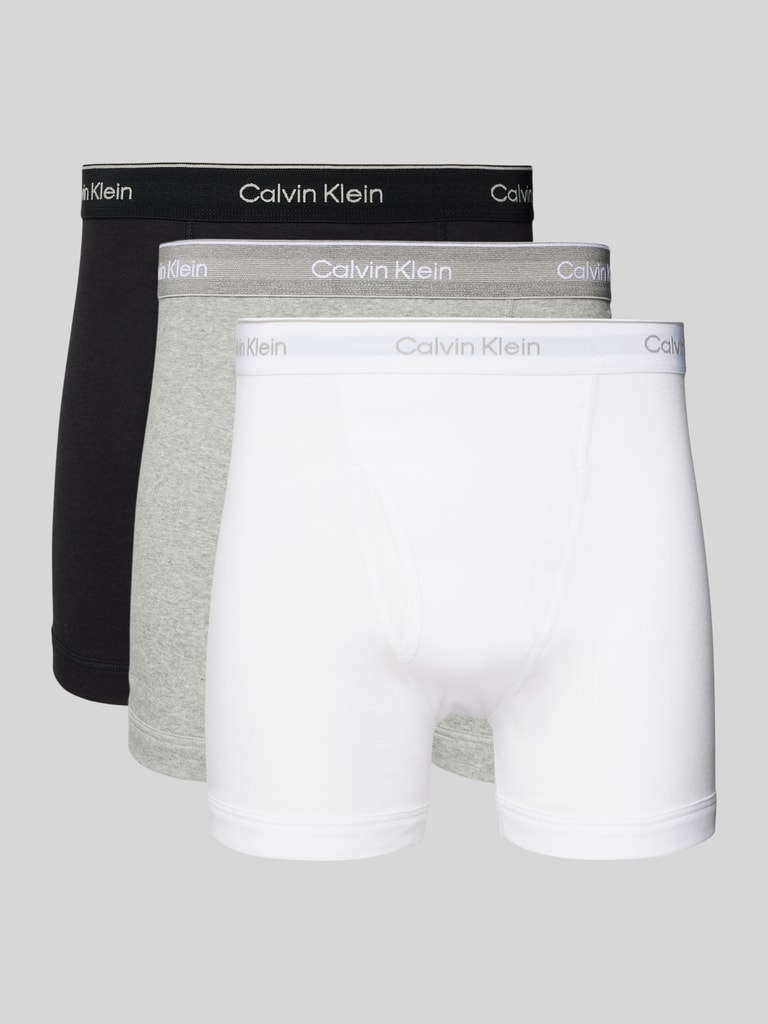 Calvin Klein Underwear Trunks mit Label-Bund Modell 'BOXER BRIEF' im ...