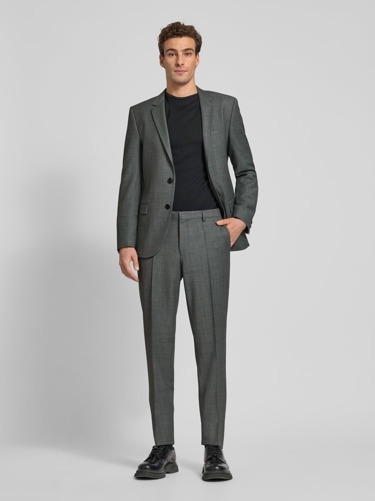 HUGO Pak met structuurmotief, model 'Henry/Getlin' in lichtgrijs online ...