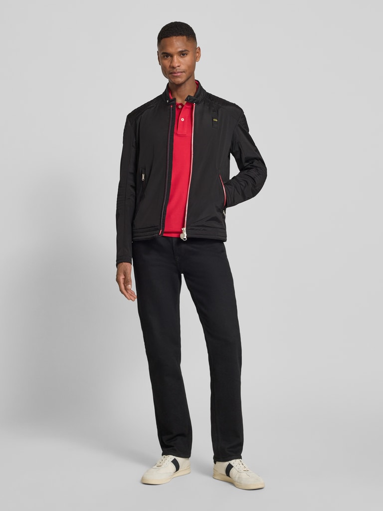Blauer USA Jack met tweewegritssluiting model 'Thayer' in zwart online ...