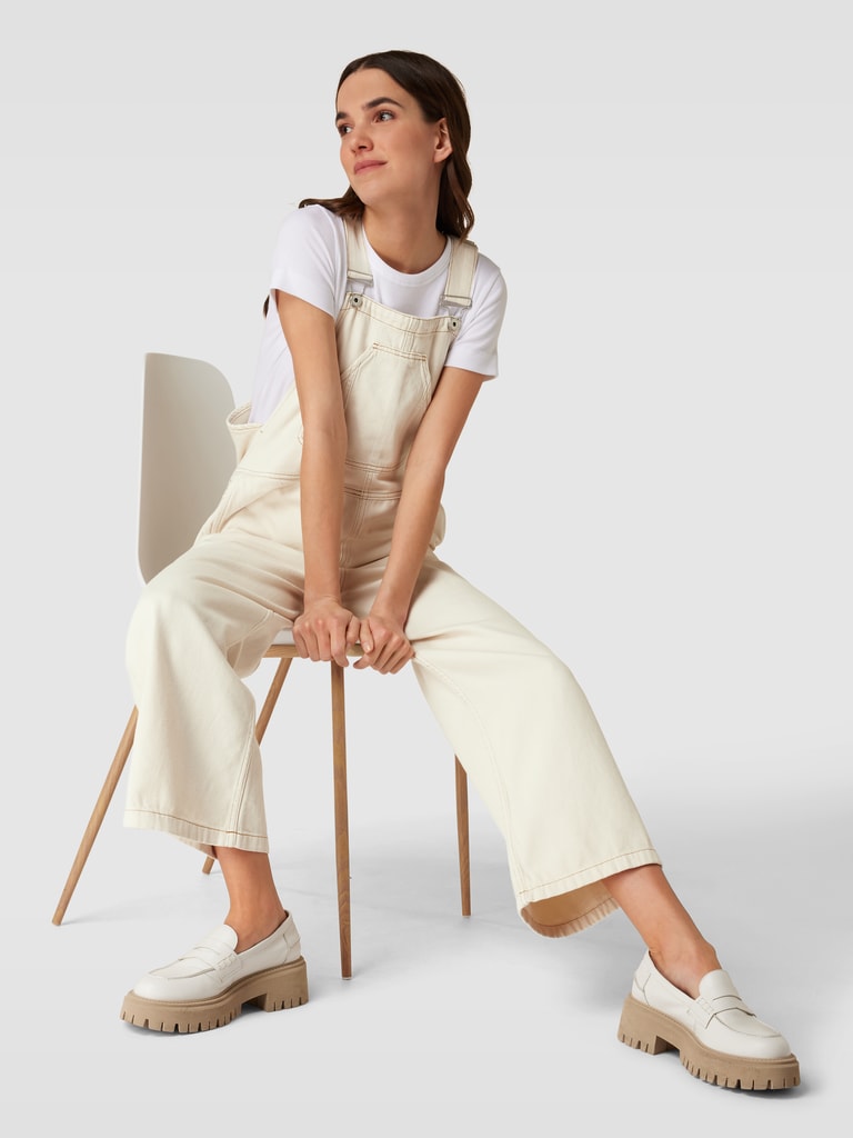 Jake*s Casual Tuinbroek met steekzakken, model 'Jumper' in offwhite ...