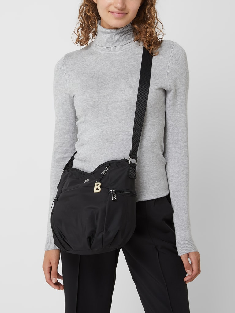 BOGNER Crossbodytas met voorvak, model 'Verbier Irma' in zwart online ...