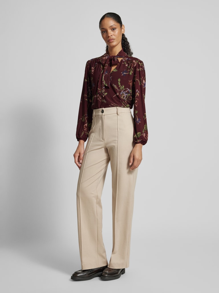 Lauren Ralph Lauren Regular fit blouse met strikdetail, model 'RUSHBE ...