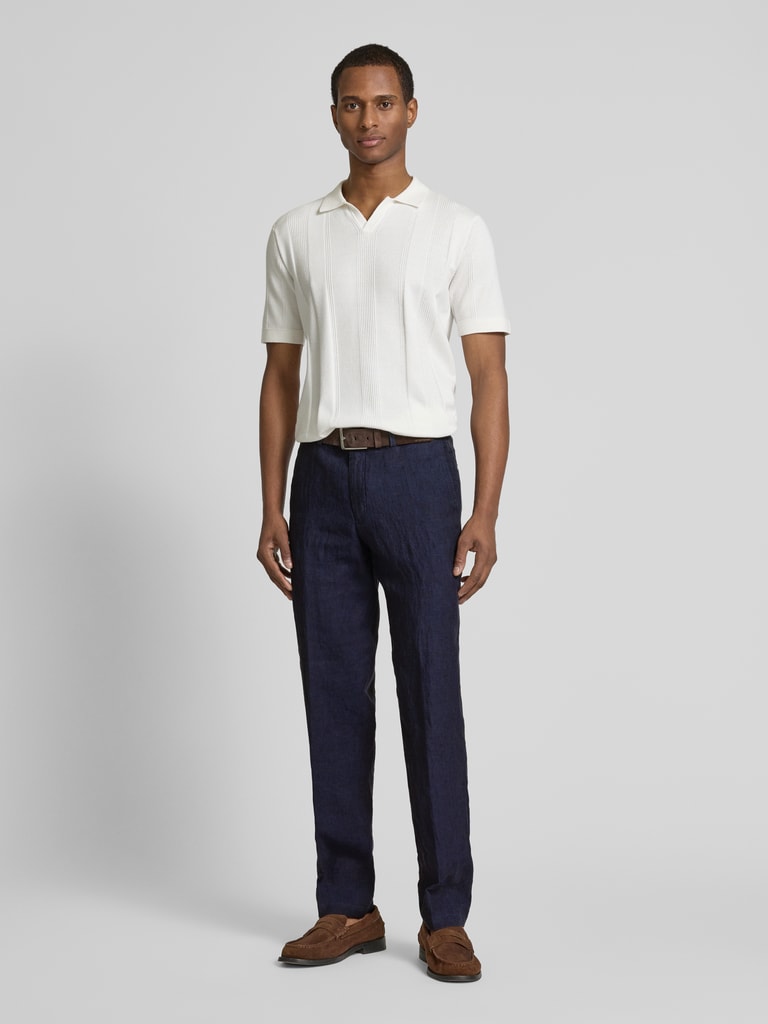 Hiltl Regular Fit Chino mit Paspeltaschen Modell 'PARMA I' (marine ...