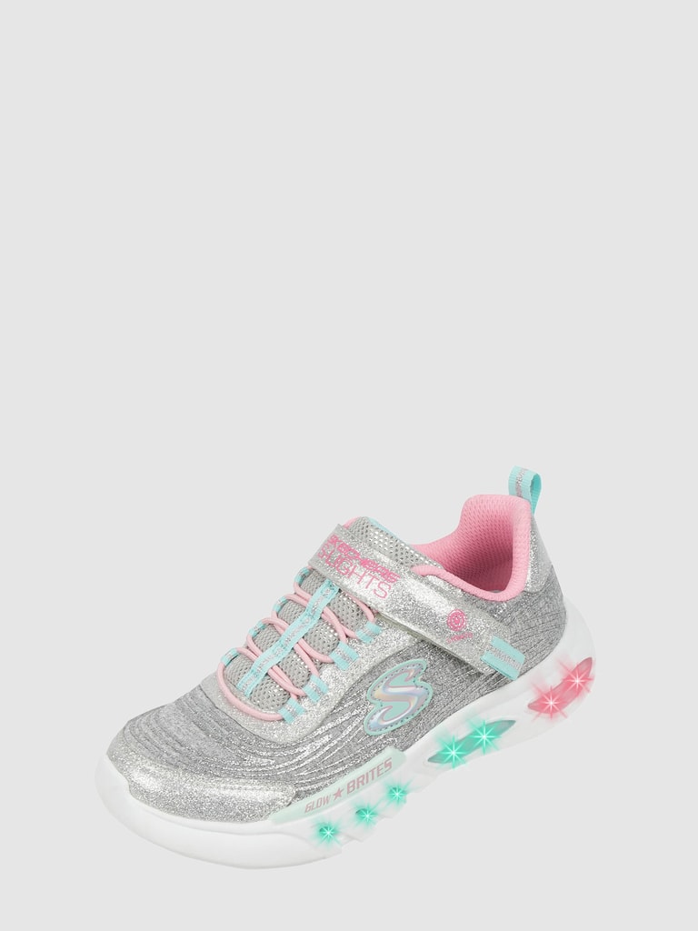SKECHERS Sneaker mit LEDs Modell 'Dazzle Force' (silber) online kaufen