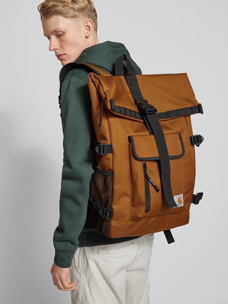 Kup online Carhartt Work In Progress Plecak z naszywką z logo model ...