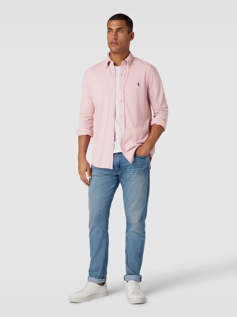 Polo Ralph Lauren Slim Fit Freizeithemd mit Button-Down-Kragen (rosa ...