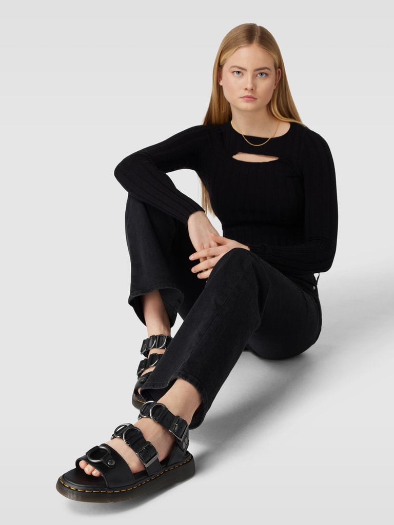 Dr.Martens Sandalen mit Zier-Applikationen Modell 'Gryphon Alt' (black ...