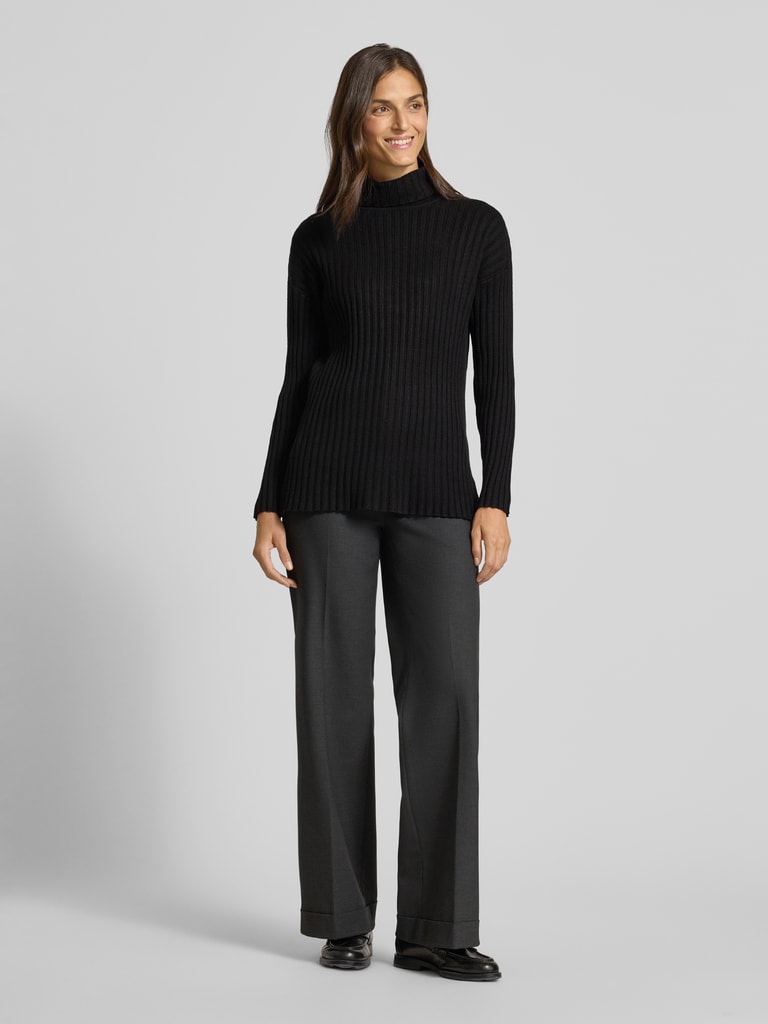 Soyaconcept Rollkragenpullover mit Rollkragen Modell 'KANITA' (black ...