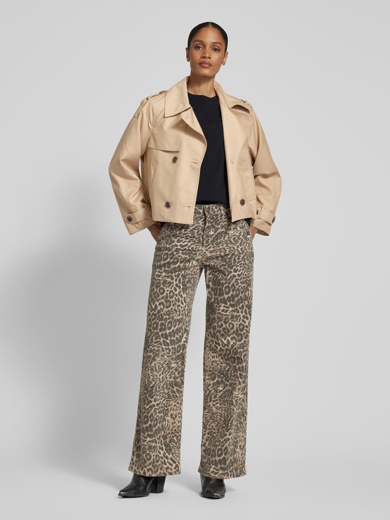 ICHI Jacke mit Leistentaschen Modell 'EPARZA' (beige) online kaufen