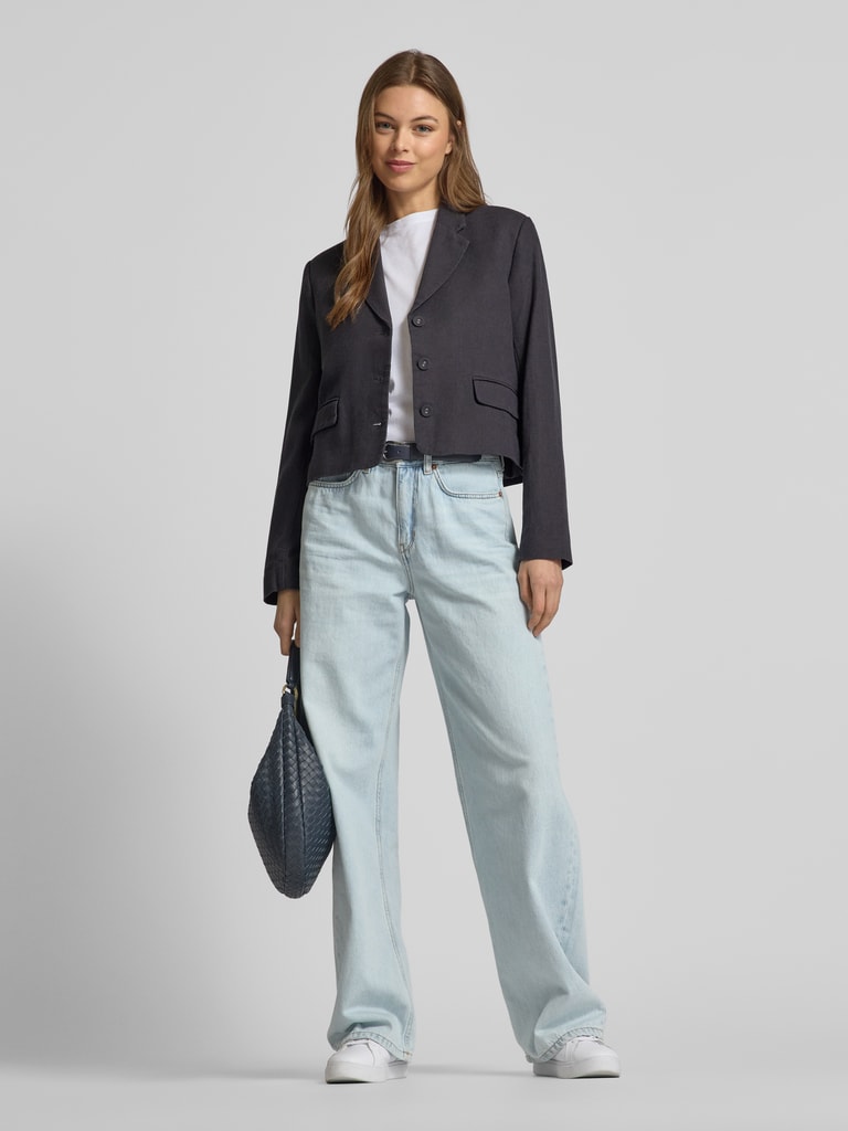 MSCH Copenhagen Leinenblazer mit Reverskragen Modell 'Pennie Giania ...