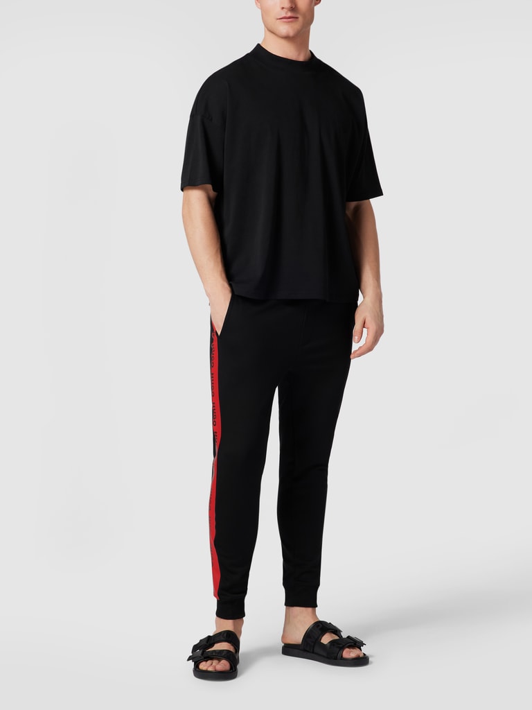 HUGO Sweatpants mit Galonstreifen (black) online kaufen