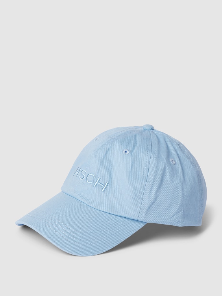MSCH Copenhagen Basecap mit Label-Stitching Modell 'WINNIE' (hellblau ...