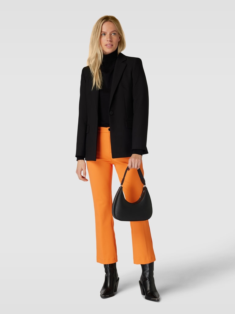 MAC Stoffhose mit ausgestelltem Bein Modell 'AIDA KICK' (orange) online kaufen